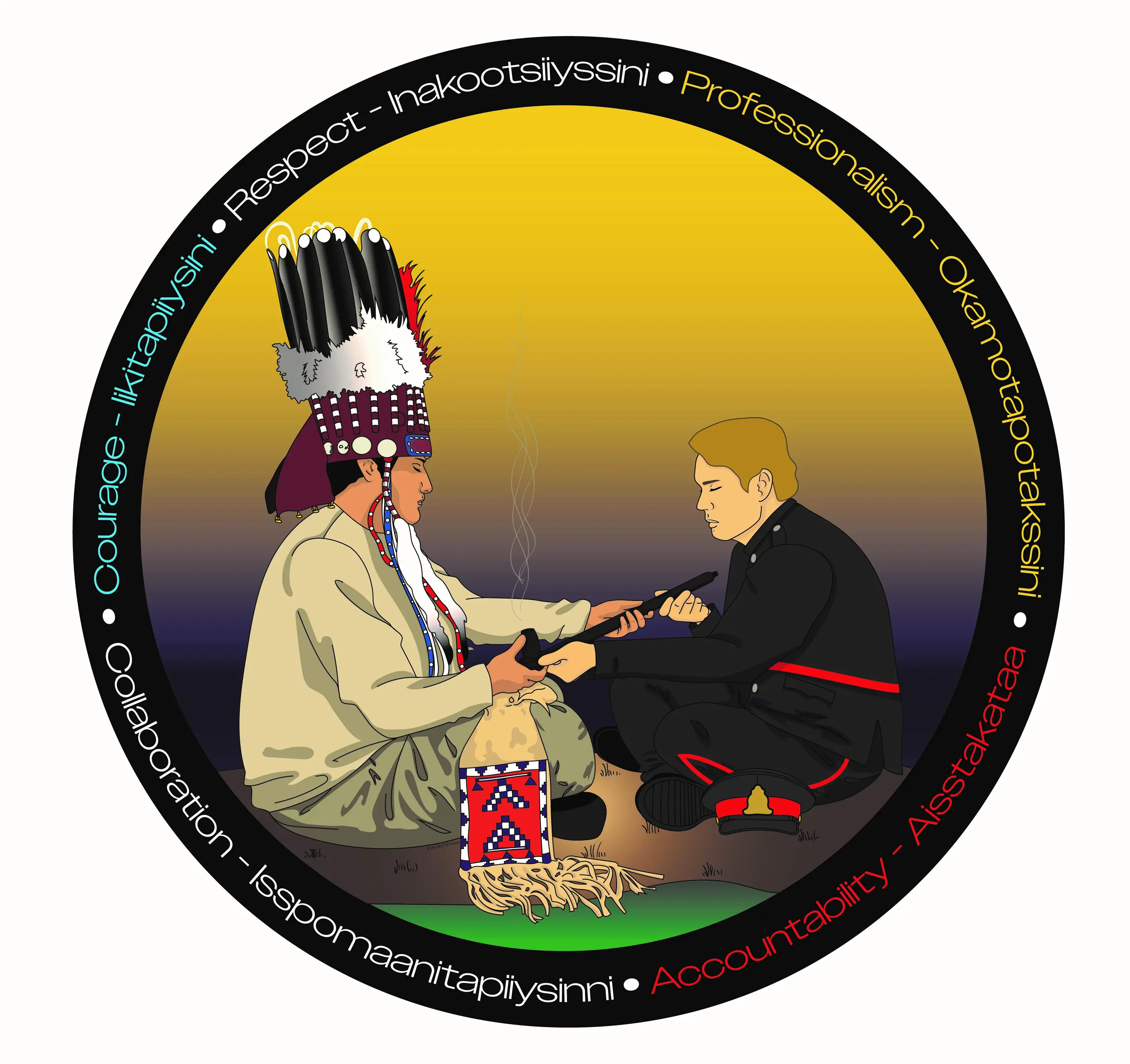 Siksikaitsitapi Values | Lethbridge Police Service