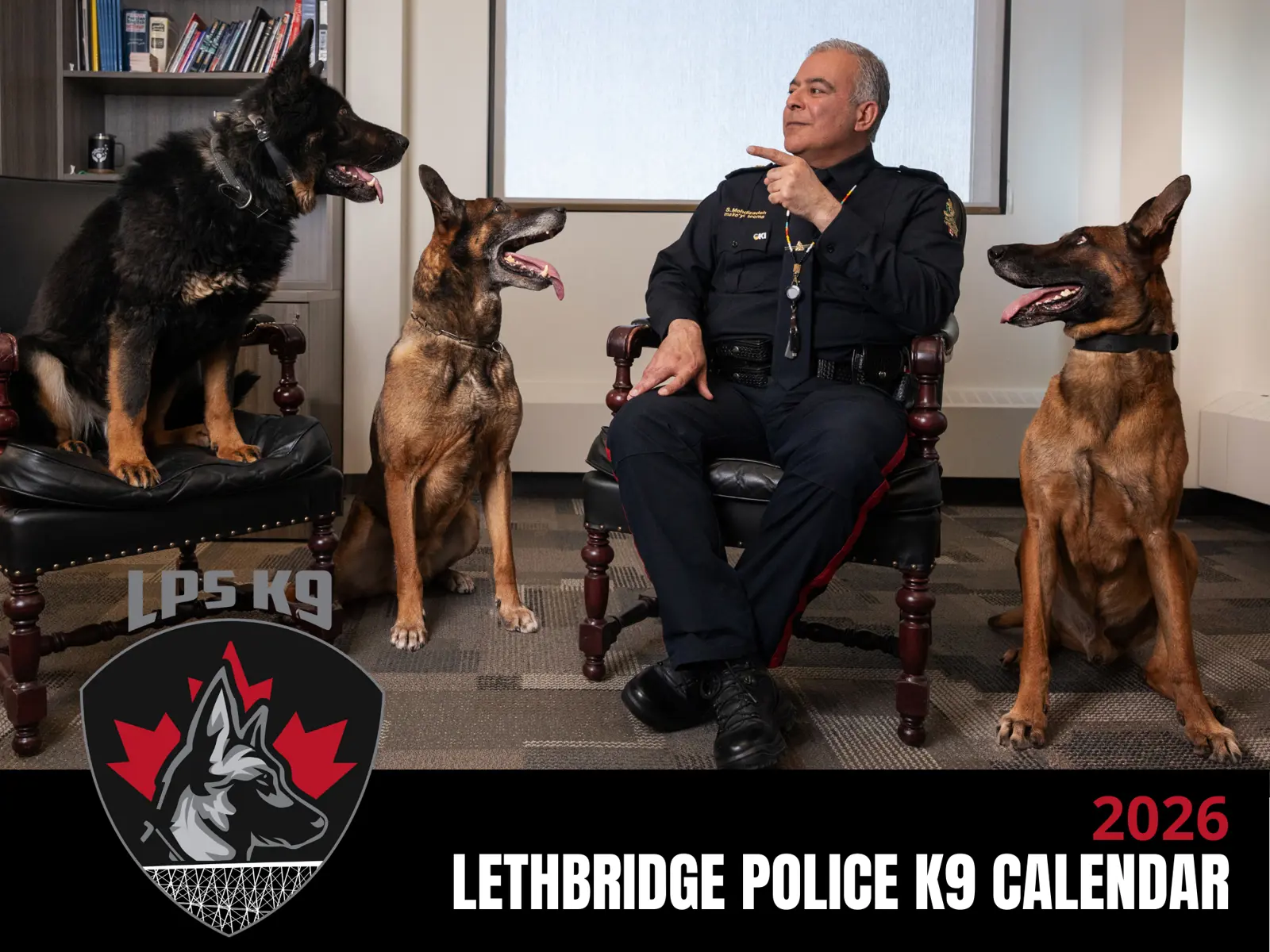 Lethbridge Police K9 calendar features paws for a cause | Lethbridge ...