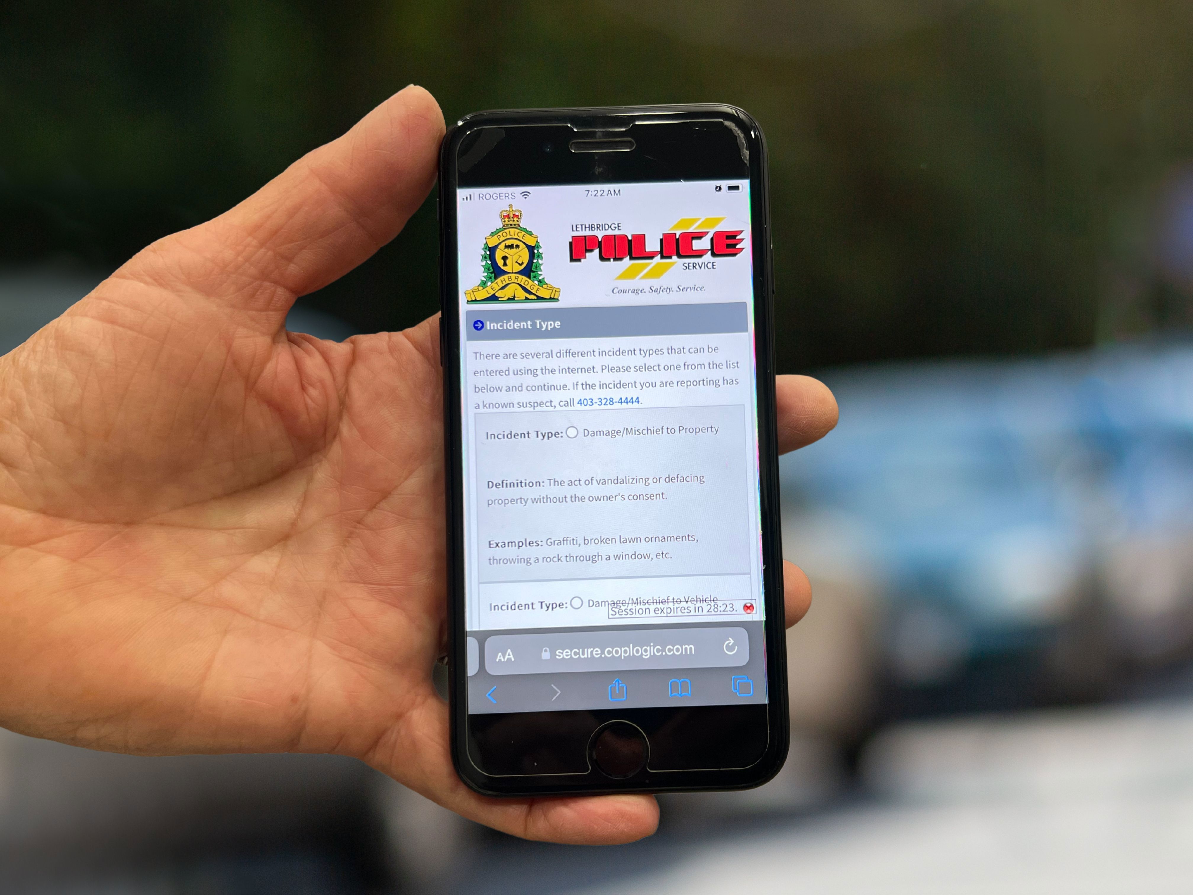 Reporting and Services | Lethbridge Police Service