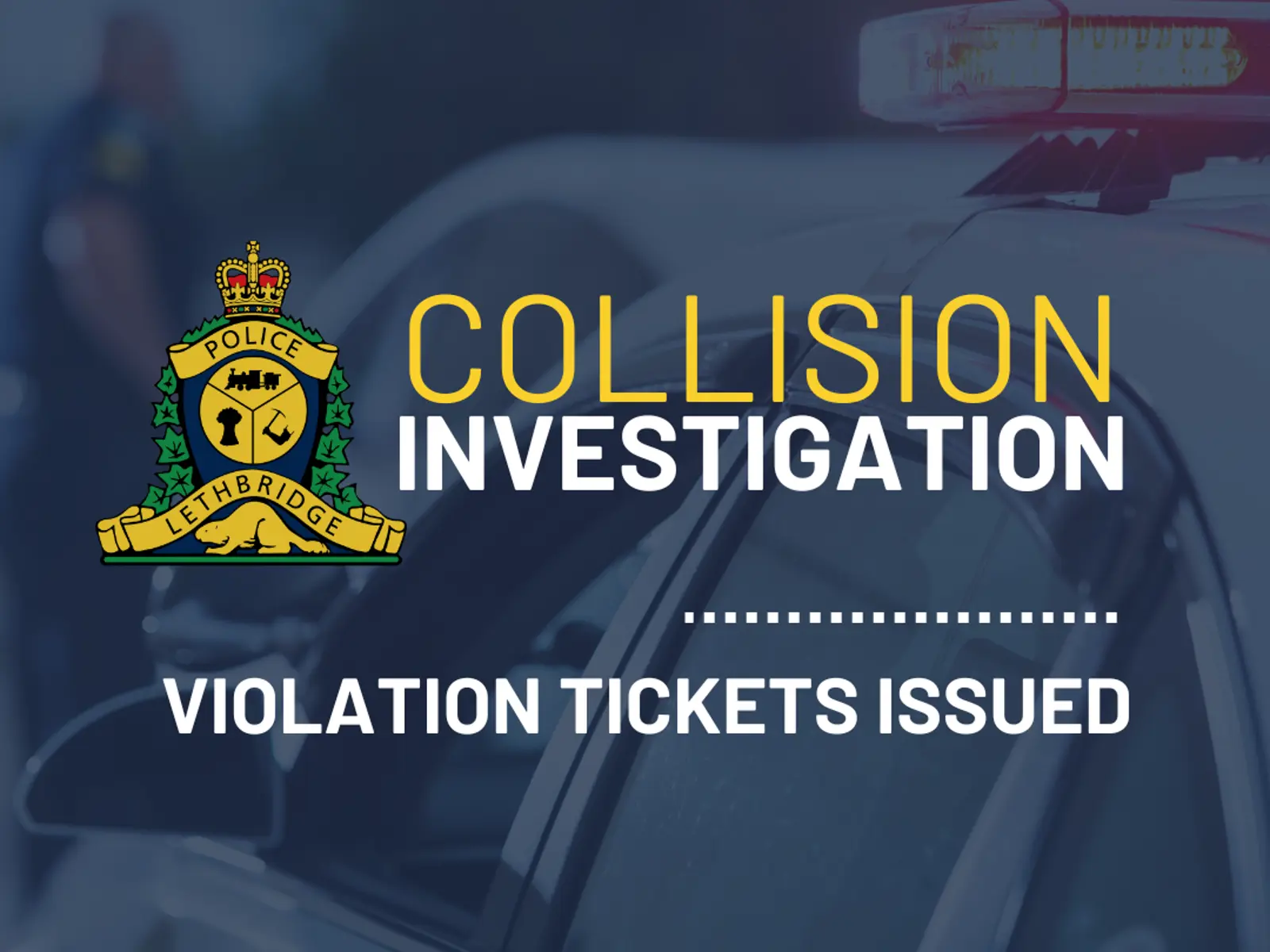 Driver ticketed following vehicle collision with building | Lethbridge ...